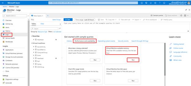 Working With Azure Log Analytics